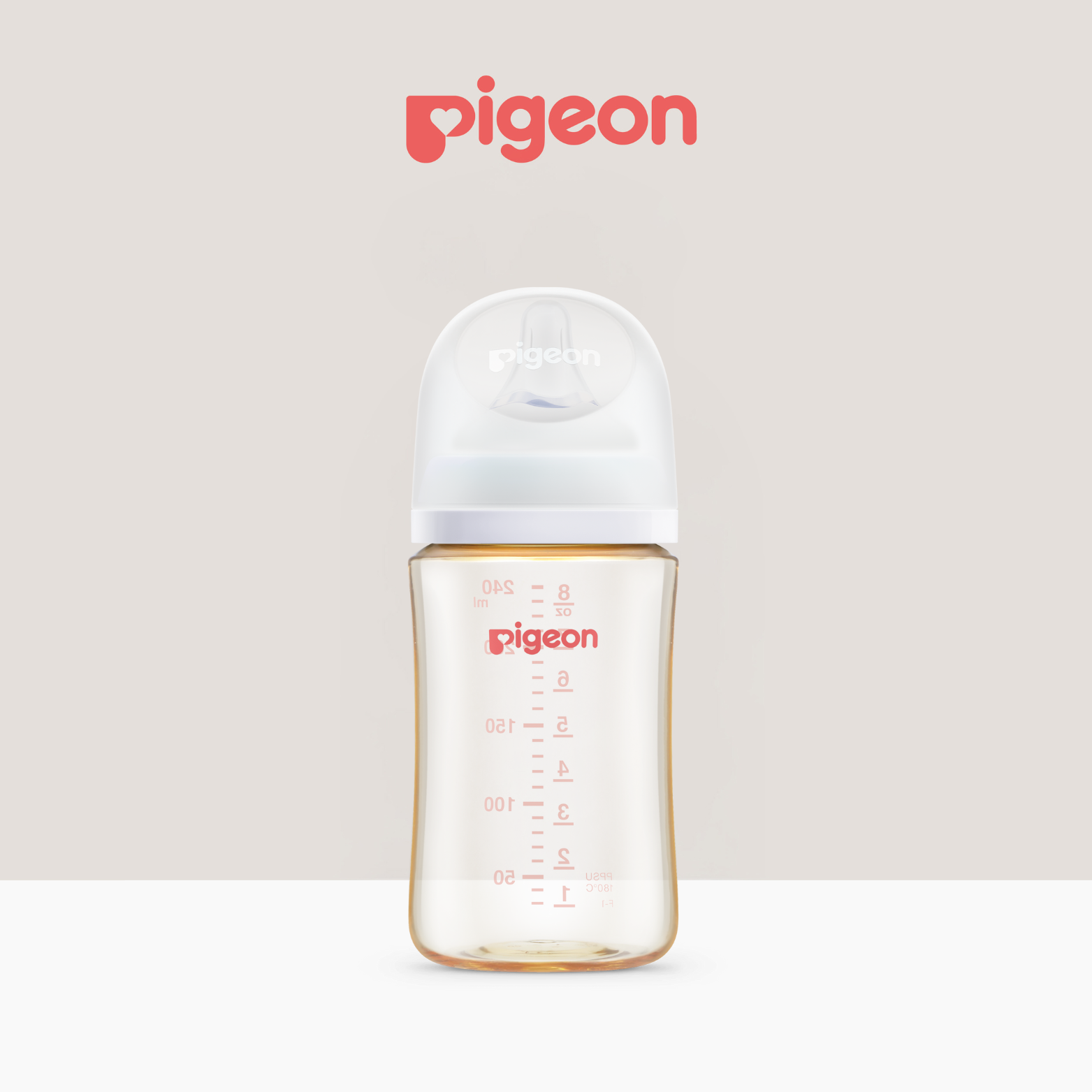 SofTouch™ Wide Neck PPSU Nursing Bottle - Pigeon Malaysia